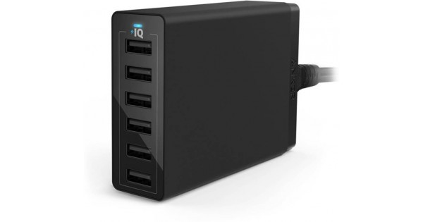 Raspberry Pi Cluster Power Supply - Anker Power Port 6 (60W)