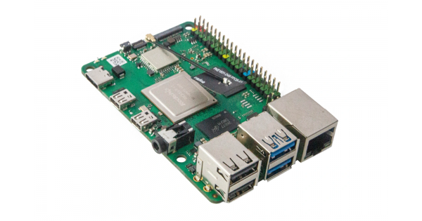 OKdo x Radxa ROCK 4 C+ 4GB Single Board Computer