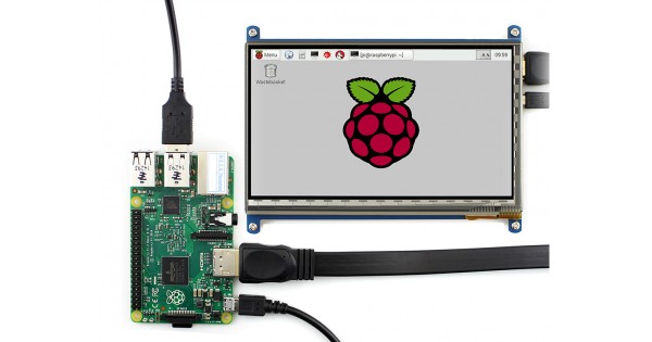 Vision 7 Kit with Raspberry Pi3 7inch Touch Screen India Best Price